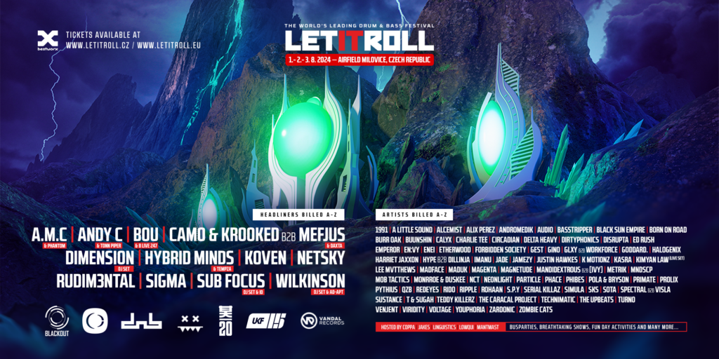 LET IT ROLL 2024 OZNÁMIL KOMPLETNÍ LINE-UP - Radio 1